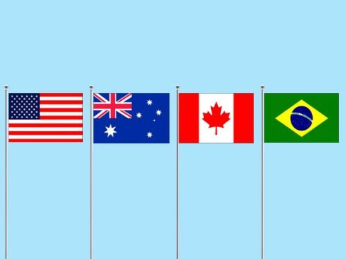 USA Flag Display - W.G.N Flag & Decorating Co