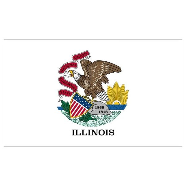 Illinois State Flag - W.G.N Flag & Decorating Co