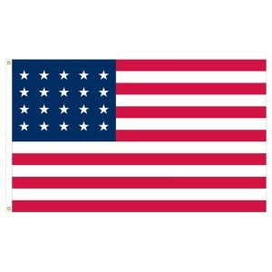 20 Star Historical US Flag - W.G.N Flag & Decorating Co