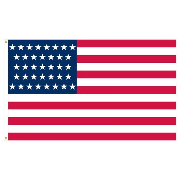 37 Star Historical US Flag - W.G.N Flag & Decorating Co