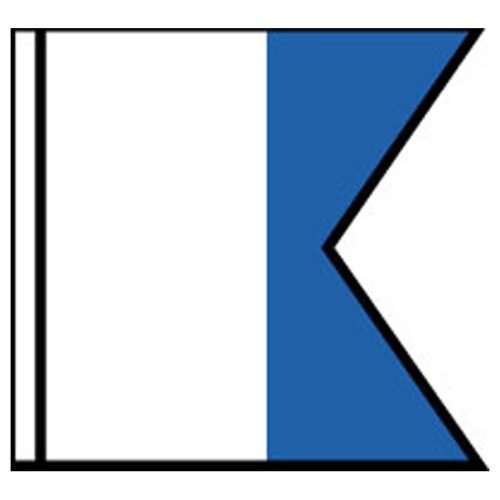 Code Flag #2 w/ Grommets - W.G.N Flag & Decorating Co