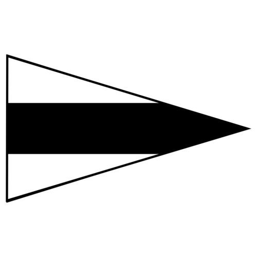 Code Flag Third Repeater w/ Grommets - W.G.N Flag & Decorating Co