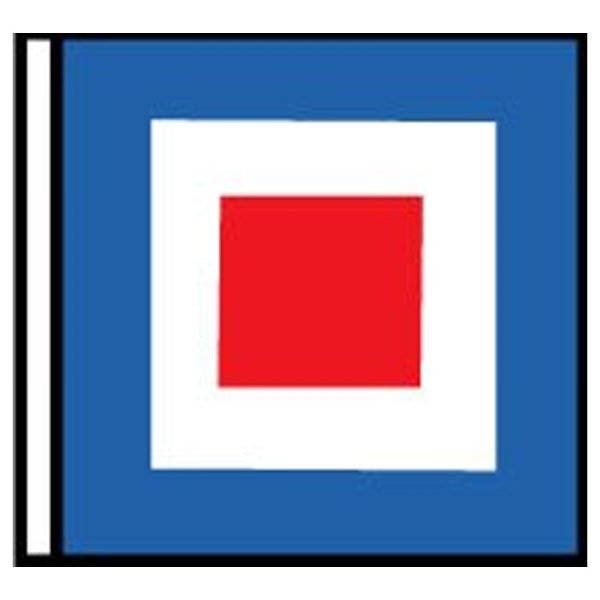 Code Flag W w/ Grommets - W.G.N Flag & Decorating Co