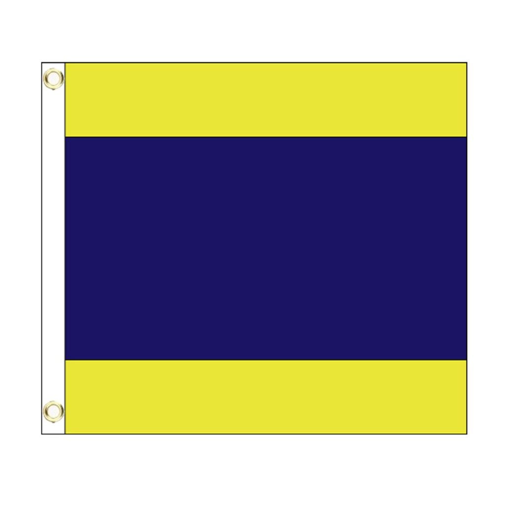 Code Flag D w/ Grommets - W.G.N Flag & Decorating Co