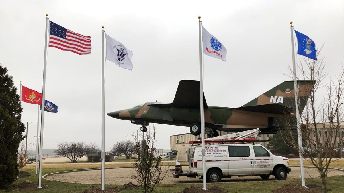 Installation and Repair - W.G.N Flag & Decorating Co